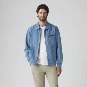 LEVI'S Western Bomber Jacket - Medium Wash