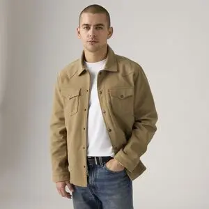 LEVI'S Faux Suede Shacket - Tan