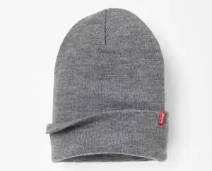 LEVI'S Slouchy Beanie - Grey