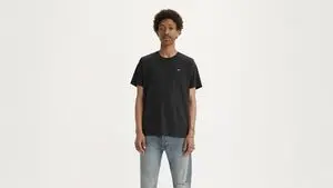 LEVI'S Short-sleeve Classic Housemark T-shirt - Mineral Black