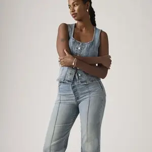LEVI'S Ribcage Full Length Jeans