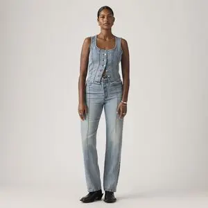 LEVI'S Ribcage Full Length Jeans
