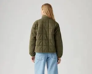 LEVI'S Box Quilted Relaxed Cotton Jacket