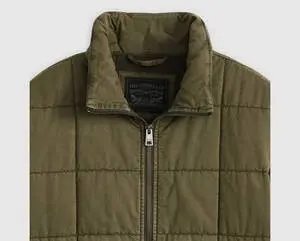 LEVI'S Box Quilted Relaxed Cotton Jacket