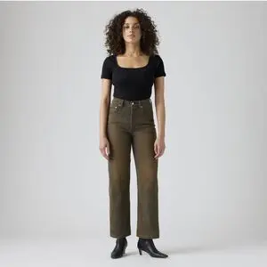 LEVI'S Ribcage Straight Ankle Jeans - Ranchera