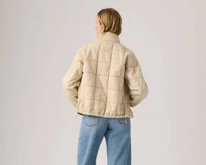 LEVI'S Box Quilted Relaxed Cotton Jacket