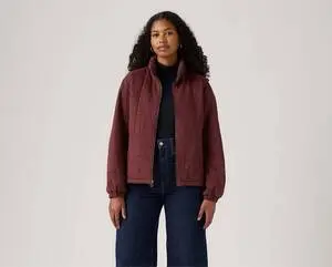 LEVI'S Box Quilted Relaxed Cotton Jacket