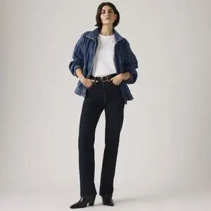 LEVI'S Ribcage Straight Full Length Jeans - Small Course