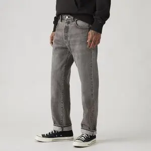 LEVI'S 501 '93 Straight Fit Selvedge Jeans - Black Ash