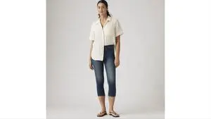 LEVI'S 311 Shaping Skinny Capri Jeans - Zealous Blue