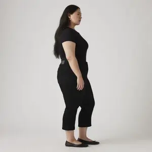 LEVI'S 311 Shaping Skinny Capri Jeans - Soft Black