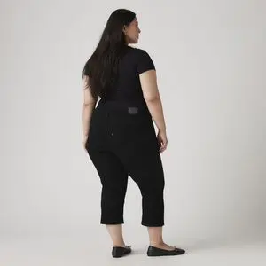 LEVI'S 311 Shaping Skinny Capri Jeans - Soft Black