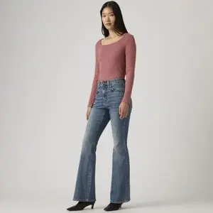 LEVI'S 726 High-rise Flare Jeans - Face Right