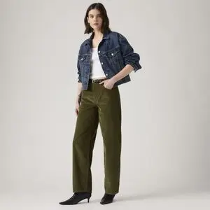 LEVI'S Baggy Dad Corduroy Pants - Ivy Green