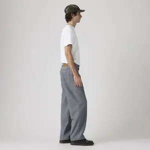LEVI'S 578 Baggy Jeans - Aged Indigo Pin Check
