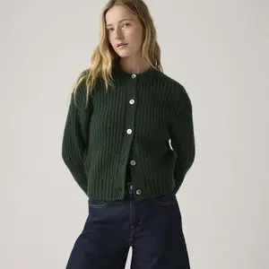 LEVI'S Luna Shell Button Relaxed Cardigan