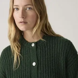 LEVI'S Luna Shell Button Relaxed Cardigan