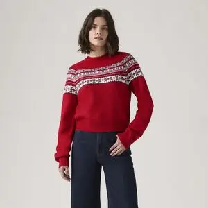 LEVI'S Lou Fairisle Crew Sweater