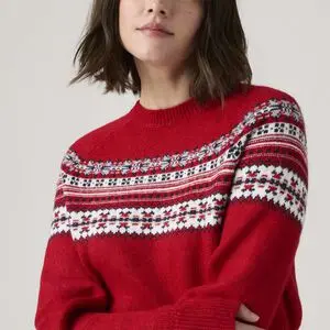 LEVI'S Lou Fairisle Crew Sweater