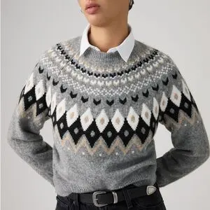 LEVI'S Lou Fairisle Crew Sweater