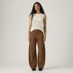 LEVI'S Baggy Dad Barrel Jeans - Washed Bison