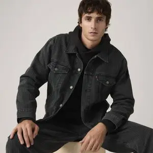 LEVI'S Relaxed Fit Trucker Jacket - Onyx Badge