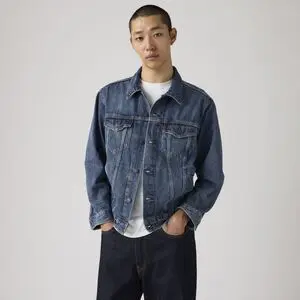 LEVI'S Relaxed Fit Trucker Jacket - Check Mate