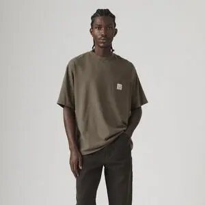LEVI'S Short-sleeve Workwear T-shirt - Stone Fudge