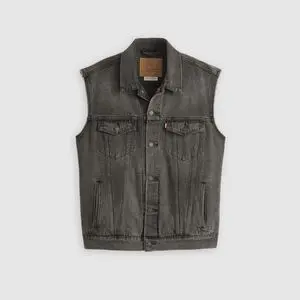 LEVI'S Relaxed Fit Trucker Jacket Vest