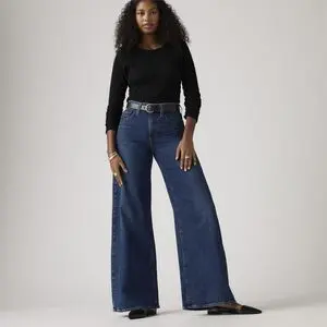 LEVI'S 728 High Rise Wide Leg Jeans - Woodstock Wide Leg