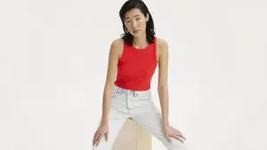 LEVI'S Dreamy Tank Top - High Red