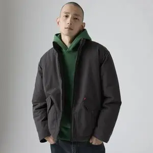 LEVI'S Briggs Short Puffer Jacket - Dark Phantom
