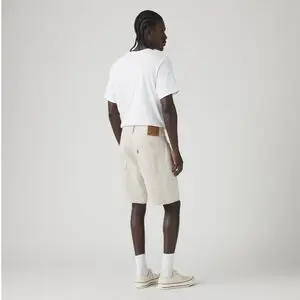 LEVI'S 468 Loose Fit 9" Linen+ Denim Shorts