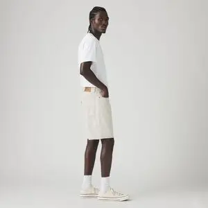 LEVI'S 468 Loose Fit 9" Linen+ Denim Shorts