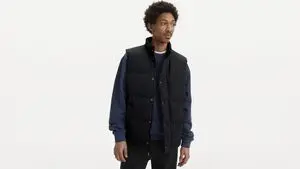 LEVI'S Rockridge Puffer Vest - Jet Black
