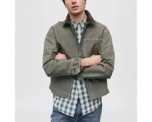 LEVI'S Full-zip Mechanic Trucker Jacket - Oregano
