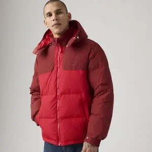 LEVI'S Rockridge Short Puffer Jacket - Russet Brown