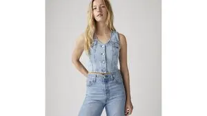 LEVI'S Bella Denim Corset Top - I Will
