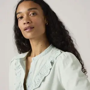 LEVI'S Jane Eyelet Blouse