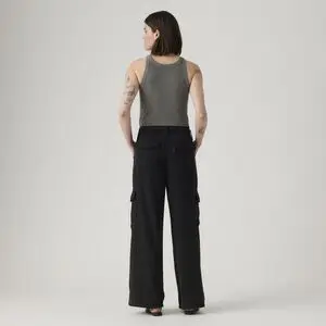 LEVI'S Baggy Dad Cargo Tencel Pants - Caviar