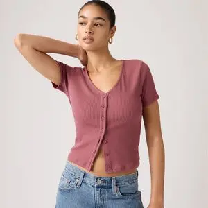 LEVI'S Muse Short-sleeve Tee T-shirt - Crushed Berry