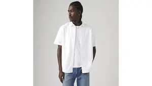 LEVI'S Short Sleeve Authentic Button-down Shirt - Bright White