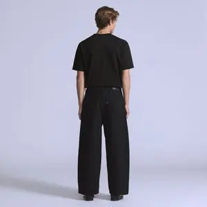 LEVI'S Wide Leg Pleated Jeans - Darkstar