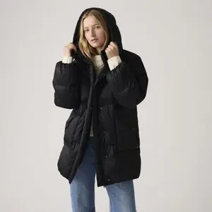 LEVI'S Western Bubble Midi Puffer Jacket