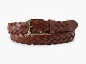 LEVI'S Leather Braid Belt
