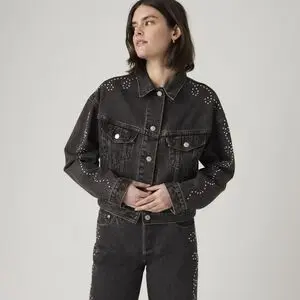 LEVI'S Shrunken '90s Trucker Jacket - Bejeweled