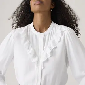 LEVI'S Jane Eyelet Blouse