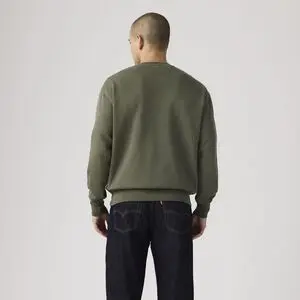 LEVI'S Authentic Crewneck Garment Dye Sweatshirt - Garment Dye Kambaba