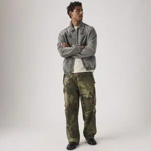 LEVI'S Baggy Field Cargo Pants - Phalarope Camo Print