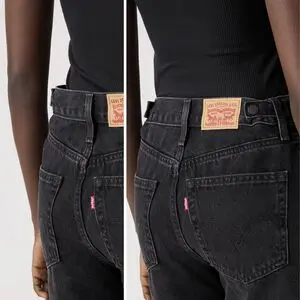 LEVI'S Cinch Mid-thigh Lightweight Denim Shorts
